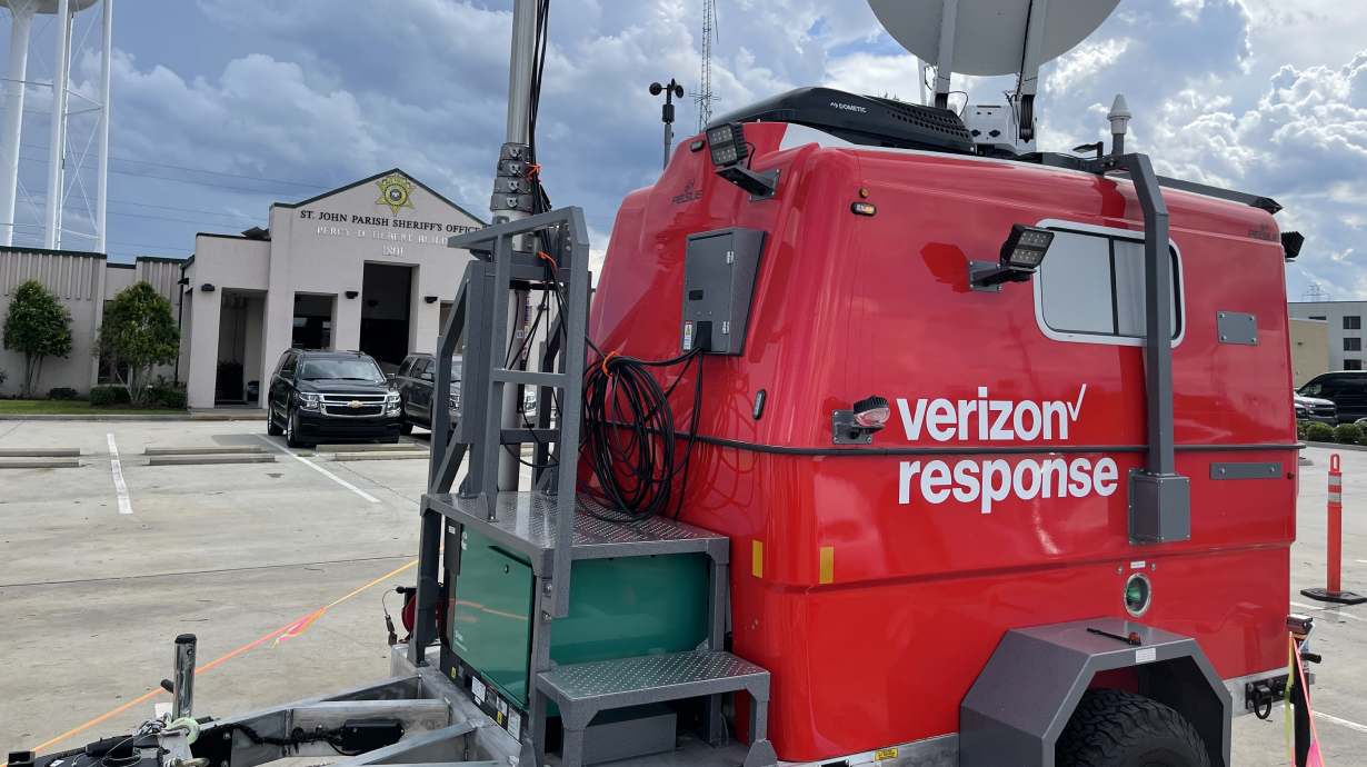 Verizon Frontline supports Hurricane Ida response and recovery