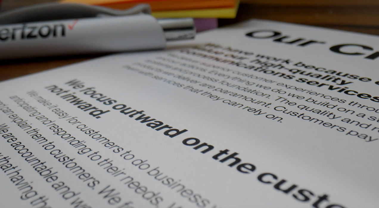 Welcome to the V Team Introduction About Verizon