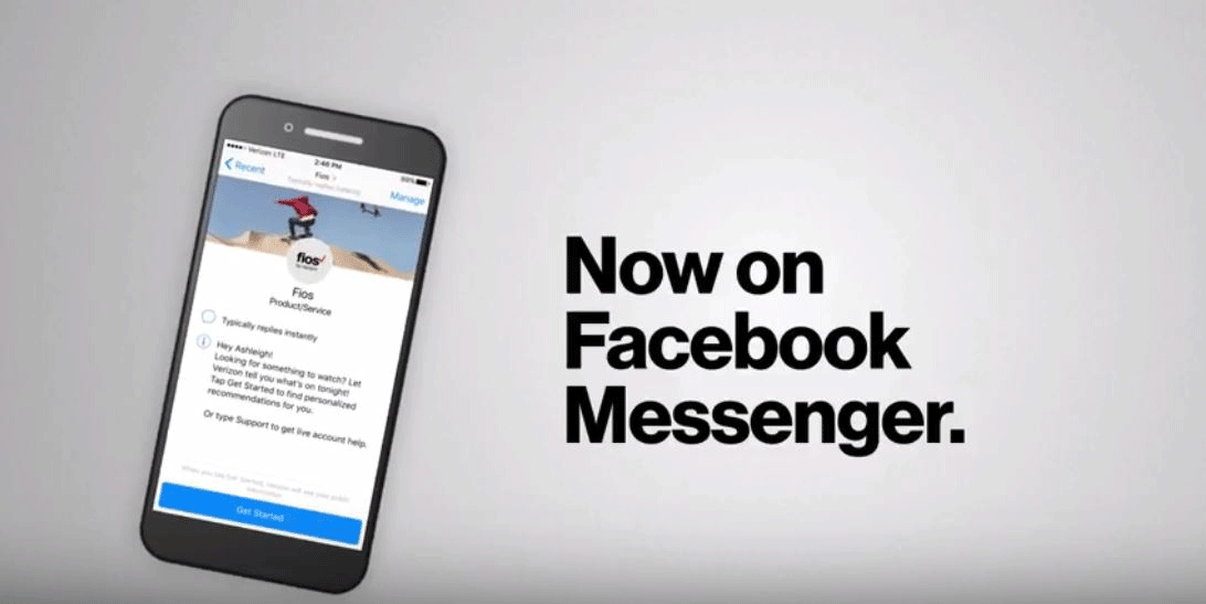 Fios chatbot now available on Facebook Messenger | News Release | Verizon Fios chatbot now available on Facebook Messenger | News Release | Verizon