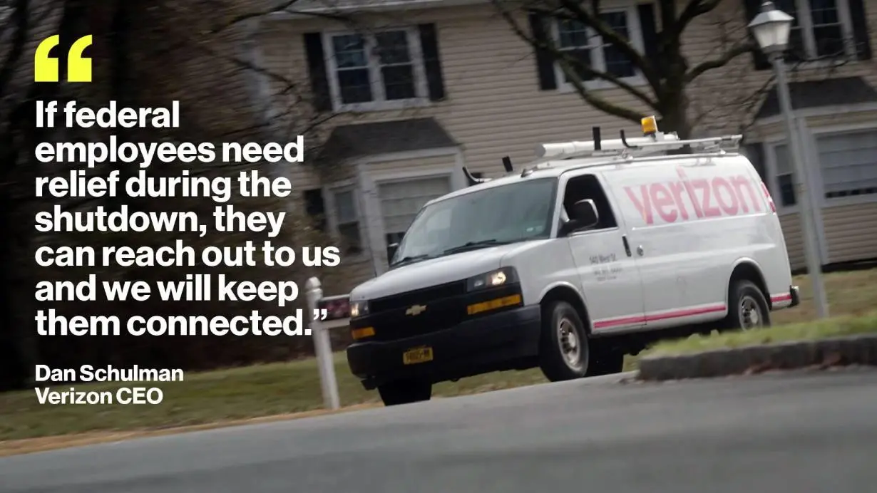 Verizon offers flexible payment arrangements for Federal workers ...