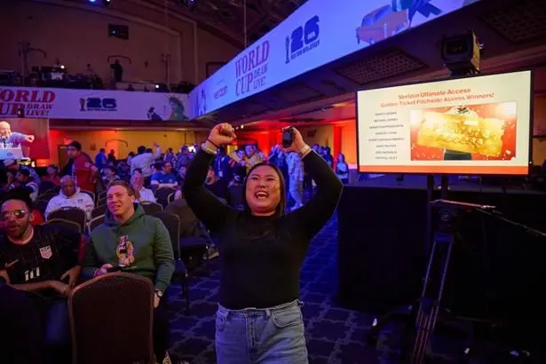 Verizon surprises customers with first-ever pitchside 'Golden Tickets ...