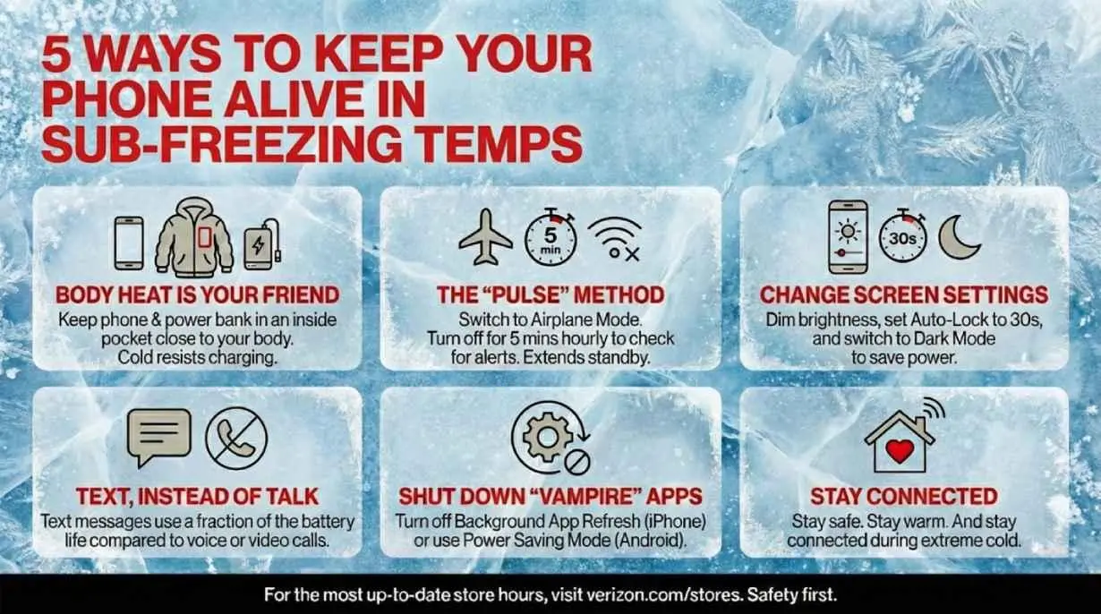 5 Ways to Keep Your Phone Alive in Sub-Freezing Temps | Featured News ...